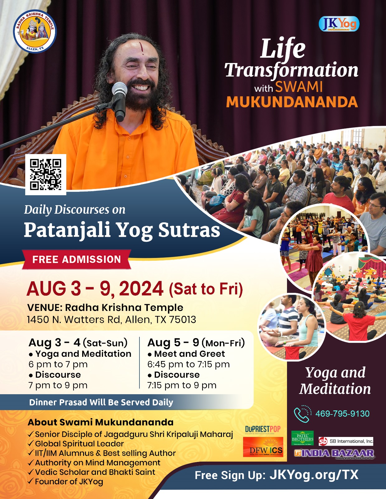 Radha Krishna Temple in Dallas | Hindu Temple in Dallas